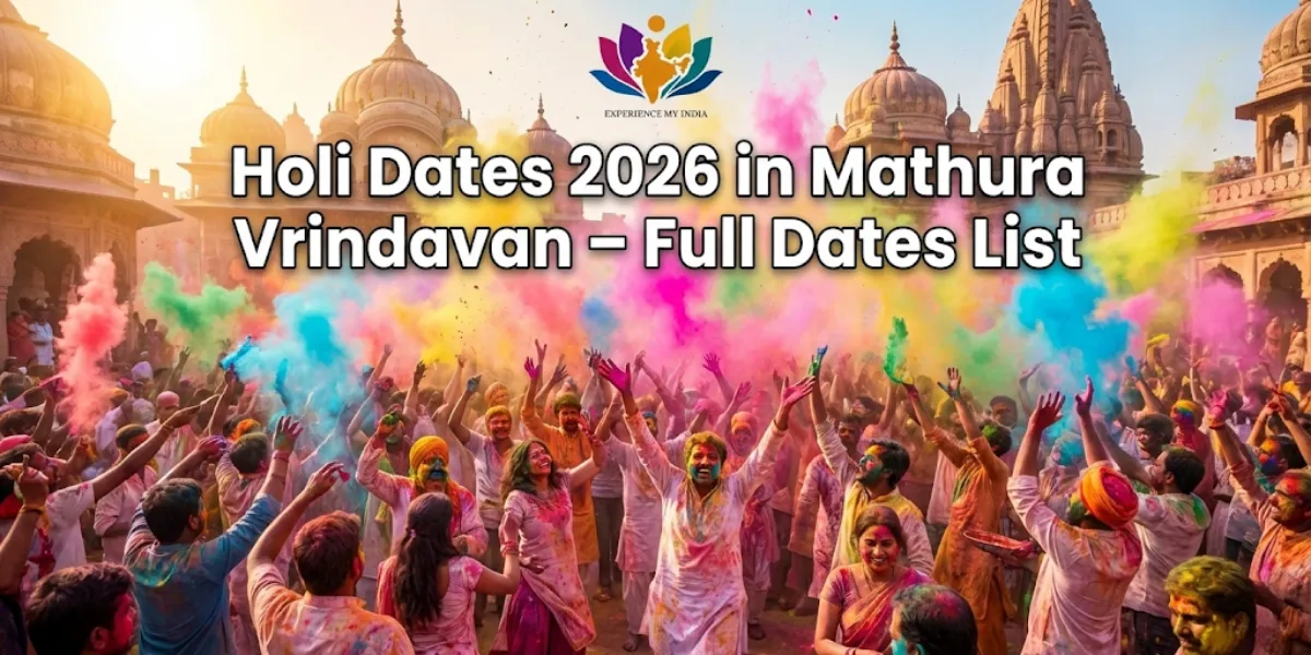 Holi Dates 2026 in Mathura Vrindavan – Full Dates List - Mathura ...